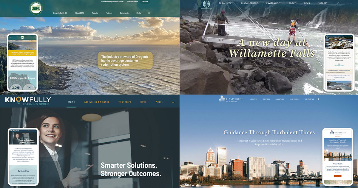Portland Web Design: expert website strategy, design and development